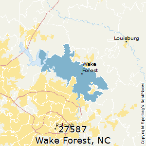 Wake Forest (zip 27587), NC